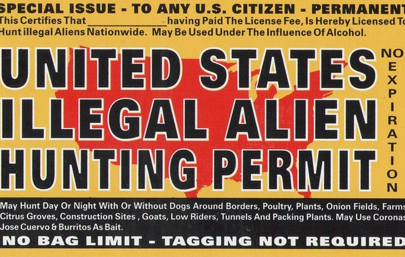 Come on people. The “Liberal Hunting License” has been a right-wing ...