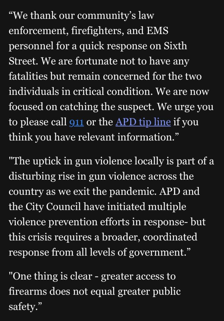 Chaos in Austin – Digby's Hullabaloo